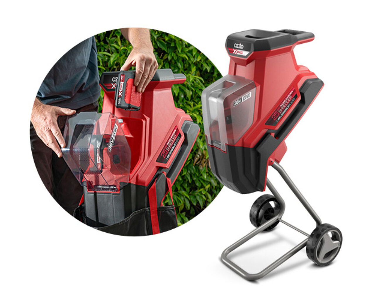 Clean Up Your Garden with the PXC 36V (2x18V) Garden Shredder
