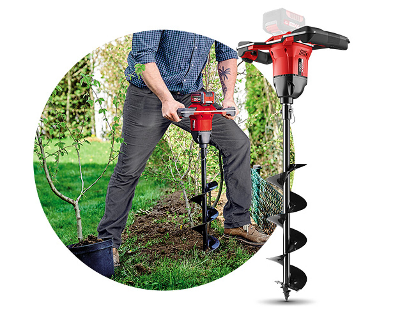 Digging Holes is Simple with the PXC 18V Planting and Digging Tool ...