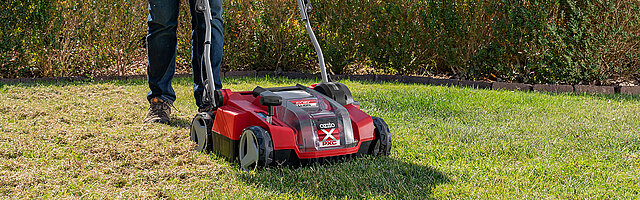 Refresh Your Lawn with our PXC 36V Brushless Scarifier | ozito.com.au